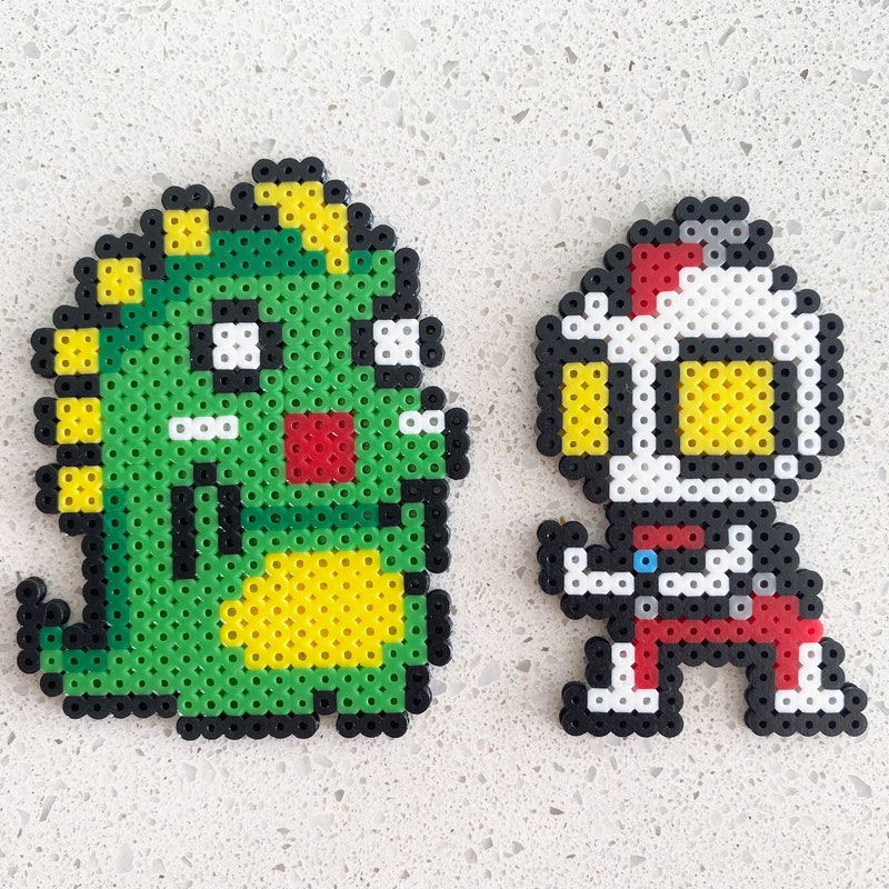Godzilla Perler Bead - Etsy