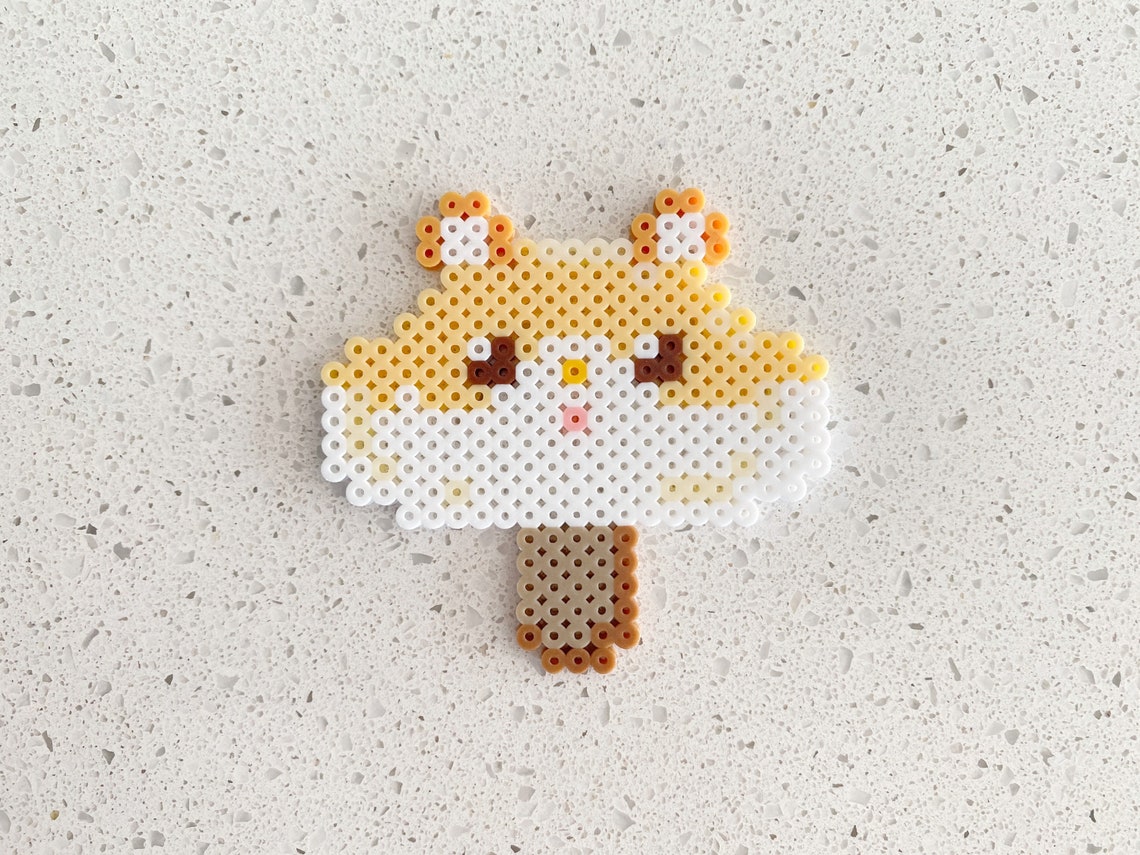 Hamster Popsicle-pixel Perler Beads Art Can Be Fridge Magnet - Etsy