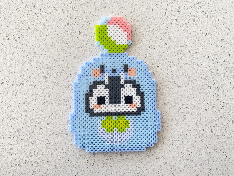Cute Penguins-pixel Perler Beads Art Can Be Fridge Magnet - Etsy Canada