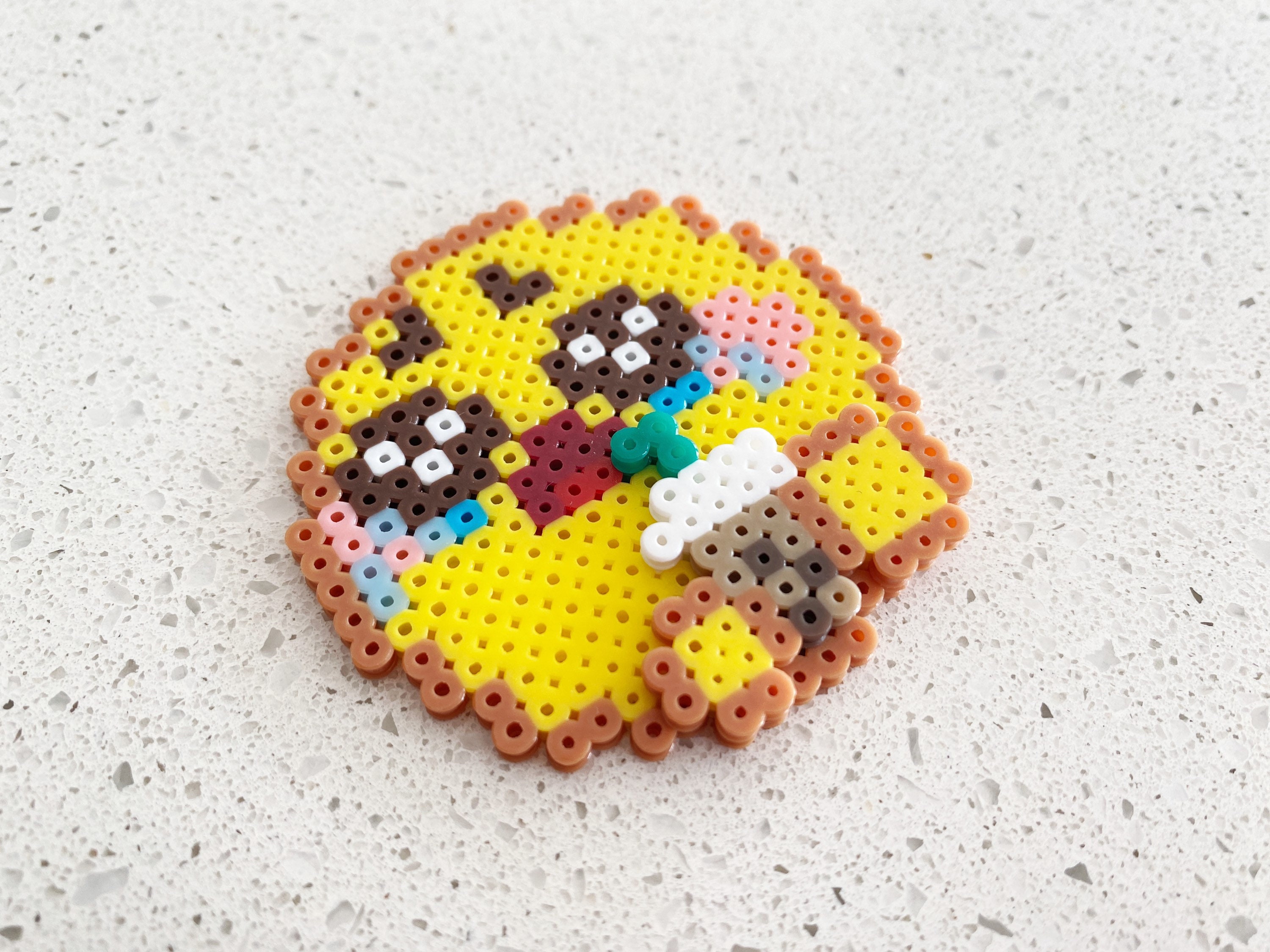 Emoji-3d Pixel Perler Beads Art Can Be Fridge Magnet - Etsy