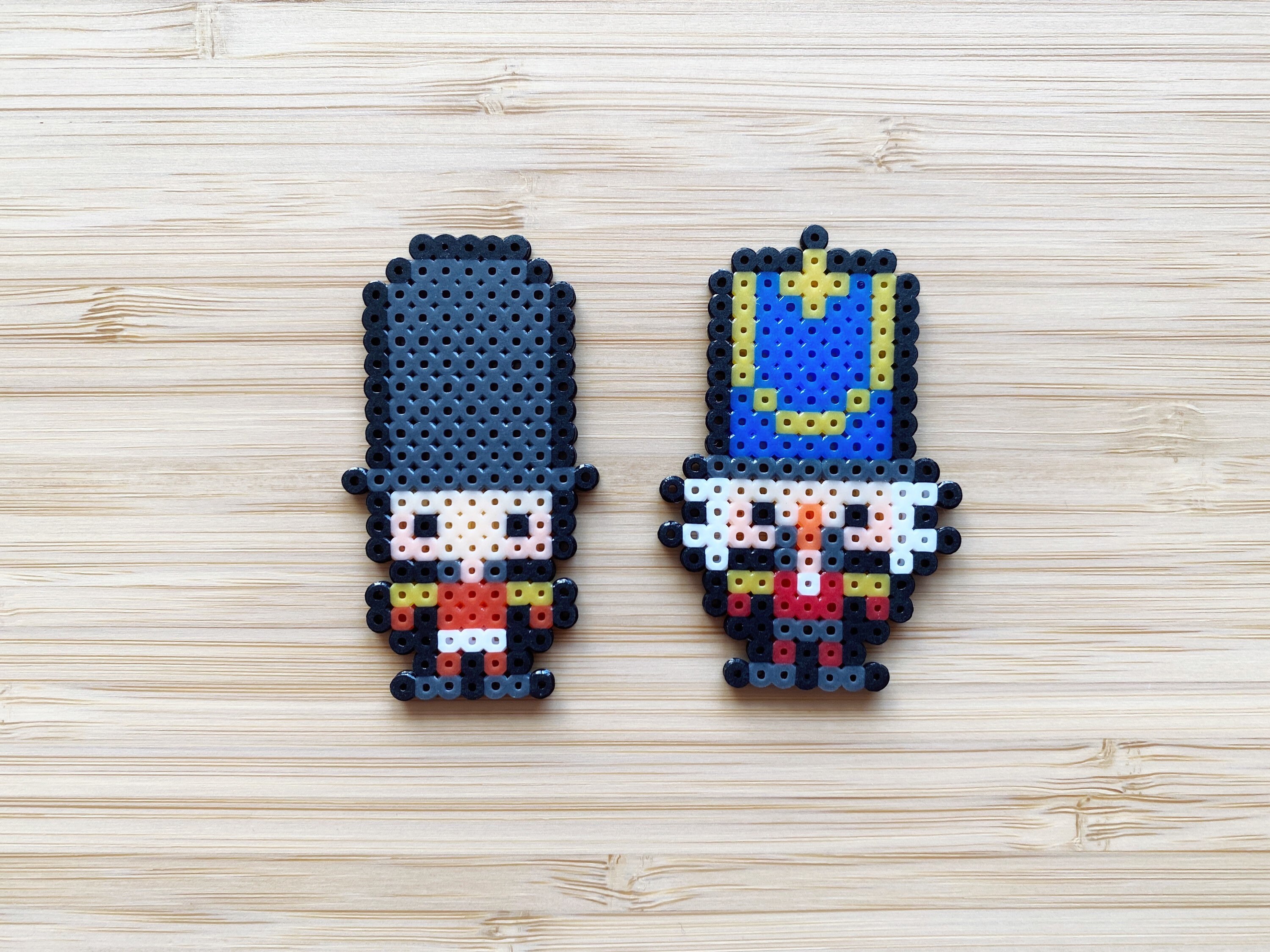 Perler Beads Art the Soldier Nutcrackers Can Be Ornament, Fridge Magnet ...