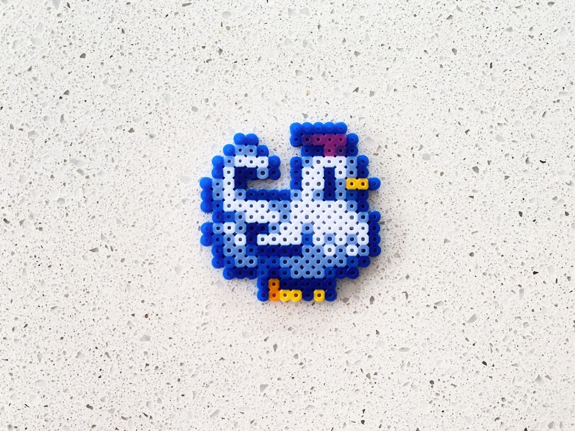 Chicken stardew Valley Nintendo Video Game Pixel Perler - Etsy Canada
