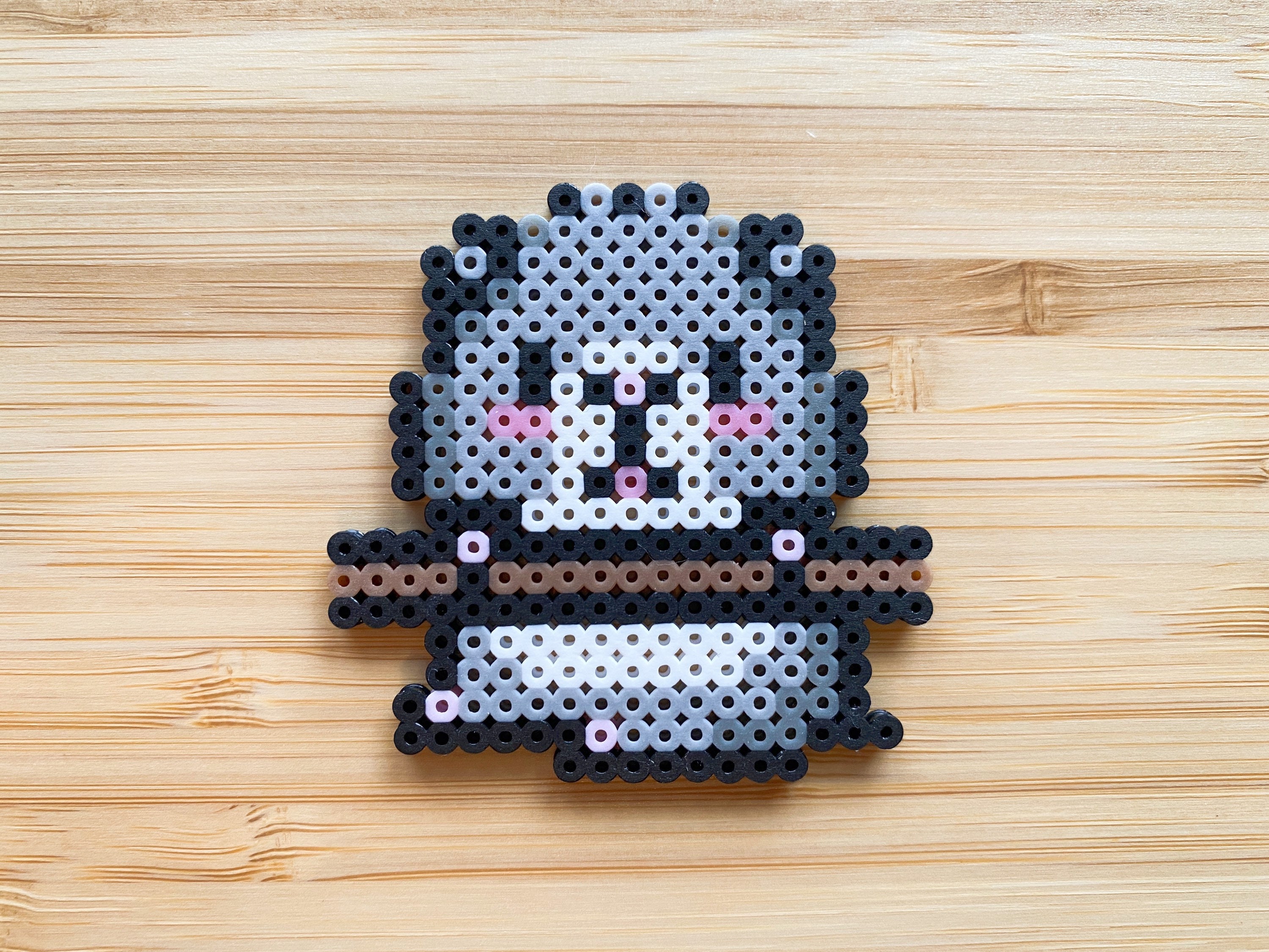 Lovely Hamster 8bit Pixel Perler Beads Art Can Be Fridge - Etsy