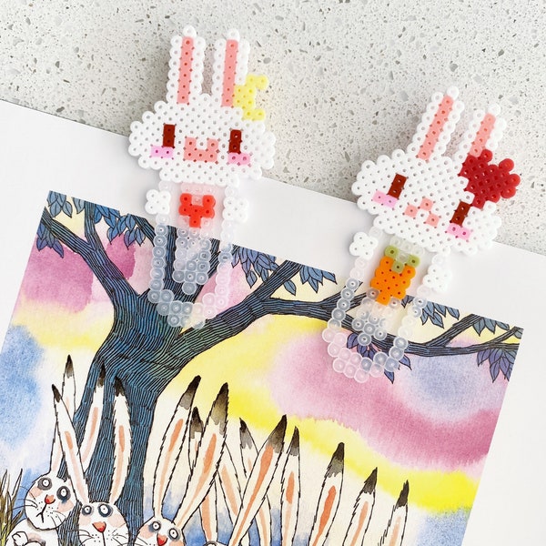 Perler Bead Bookmark - Etsy
