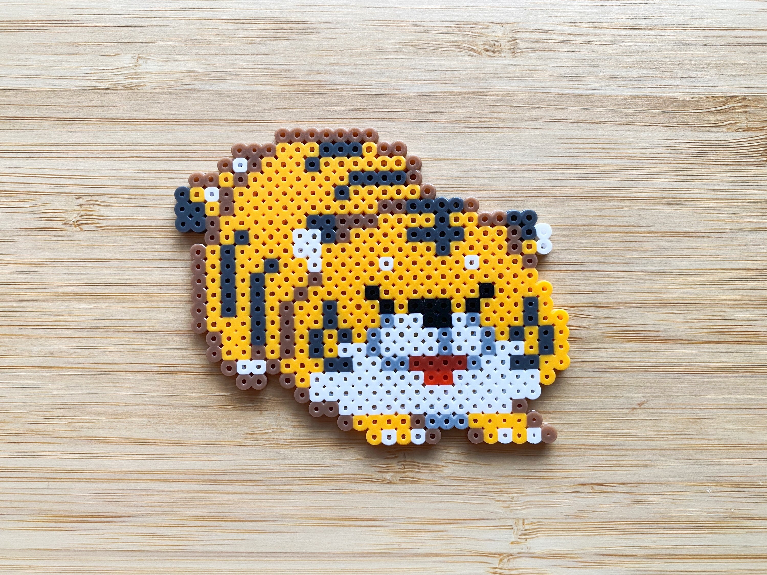 2022 New Year Tigers Perler Beads Art Can Be Fridge Magnet - Etsy Canada