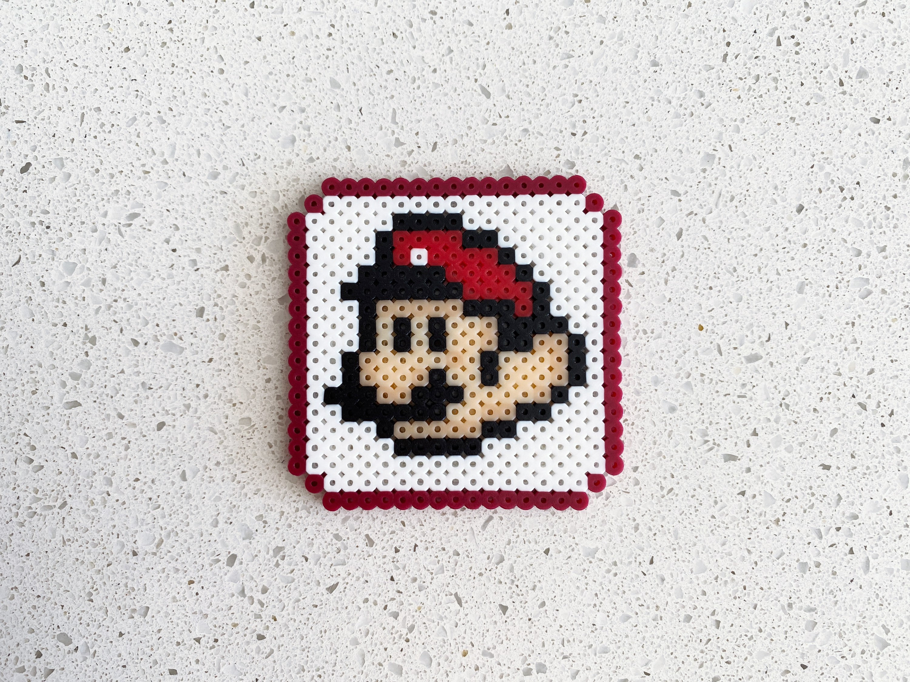 Super Mario Blocks-pixel Perler Beads Art, Can Be Fridge Magnet ...