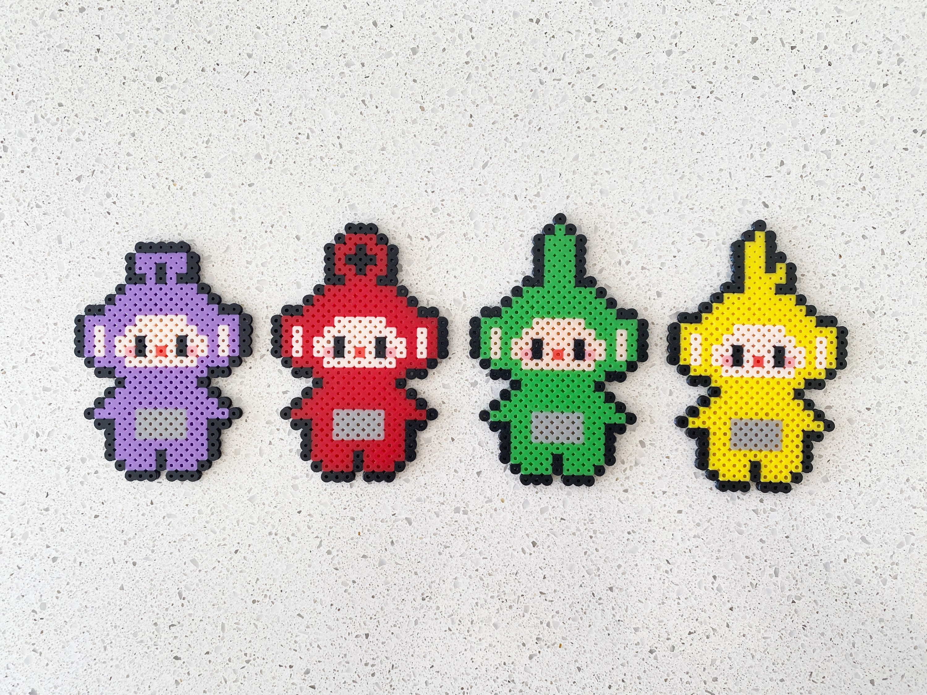 Teletubbies Pixel Perler Beads Art Can Be Fridge Magnet - Etsy