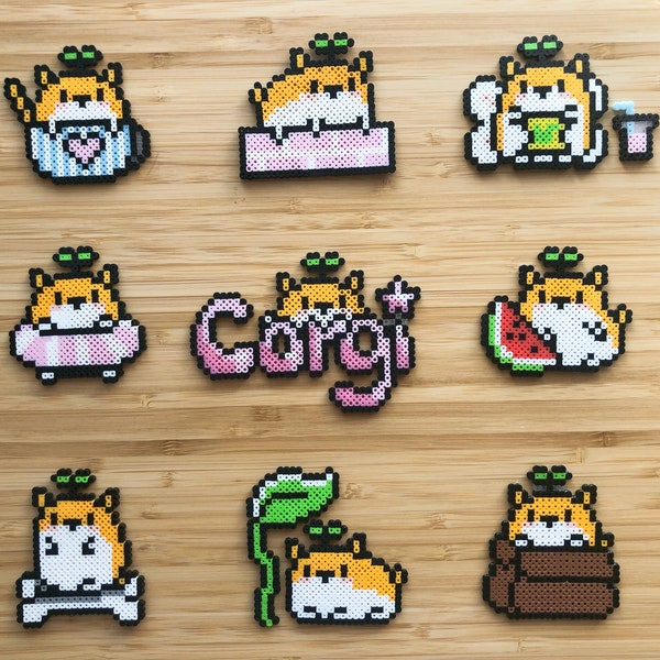 Perler Bead Pin - Etsy