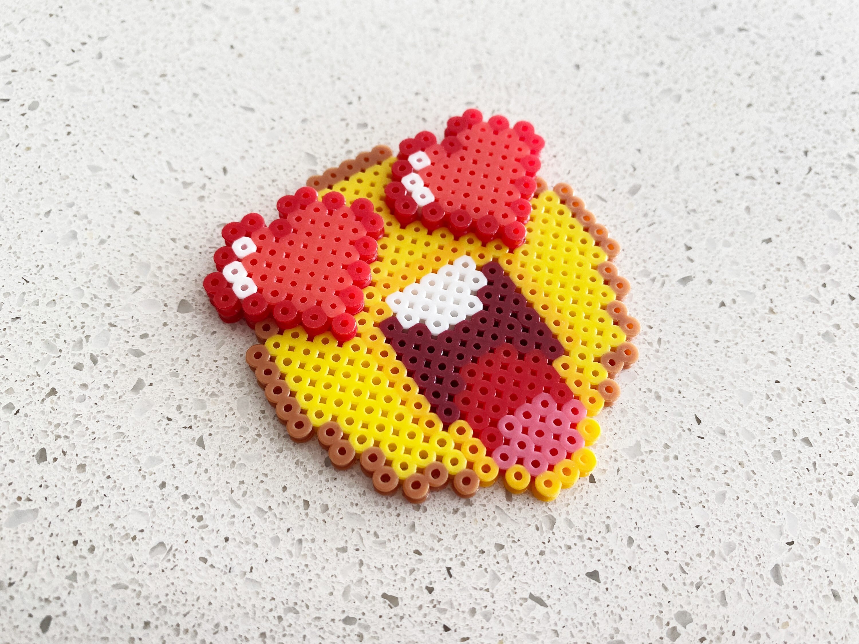 Emoji-3d Pixel Perler Beads Art Can Be Fridge Magnet - Etsy