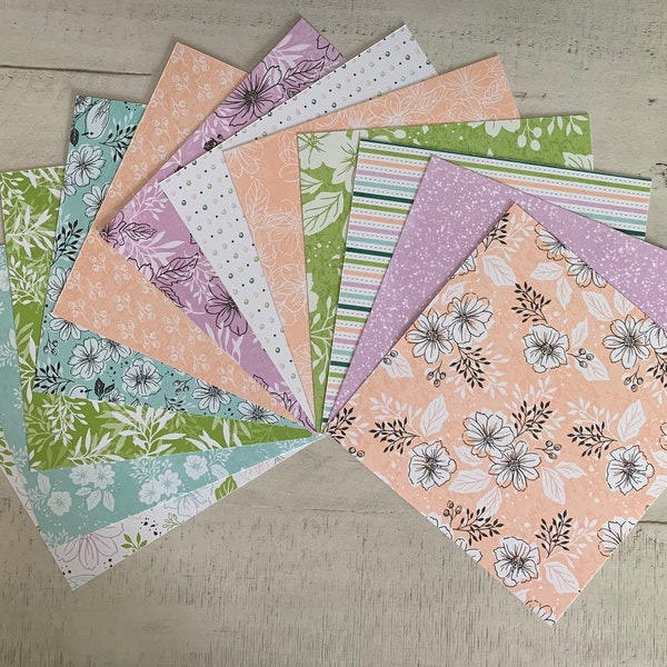 Stampin up Friendly Hello Dsp - Etsy