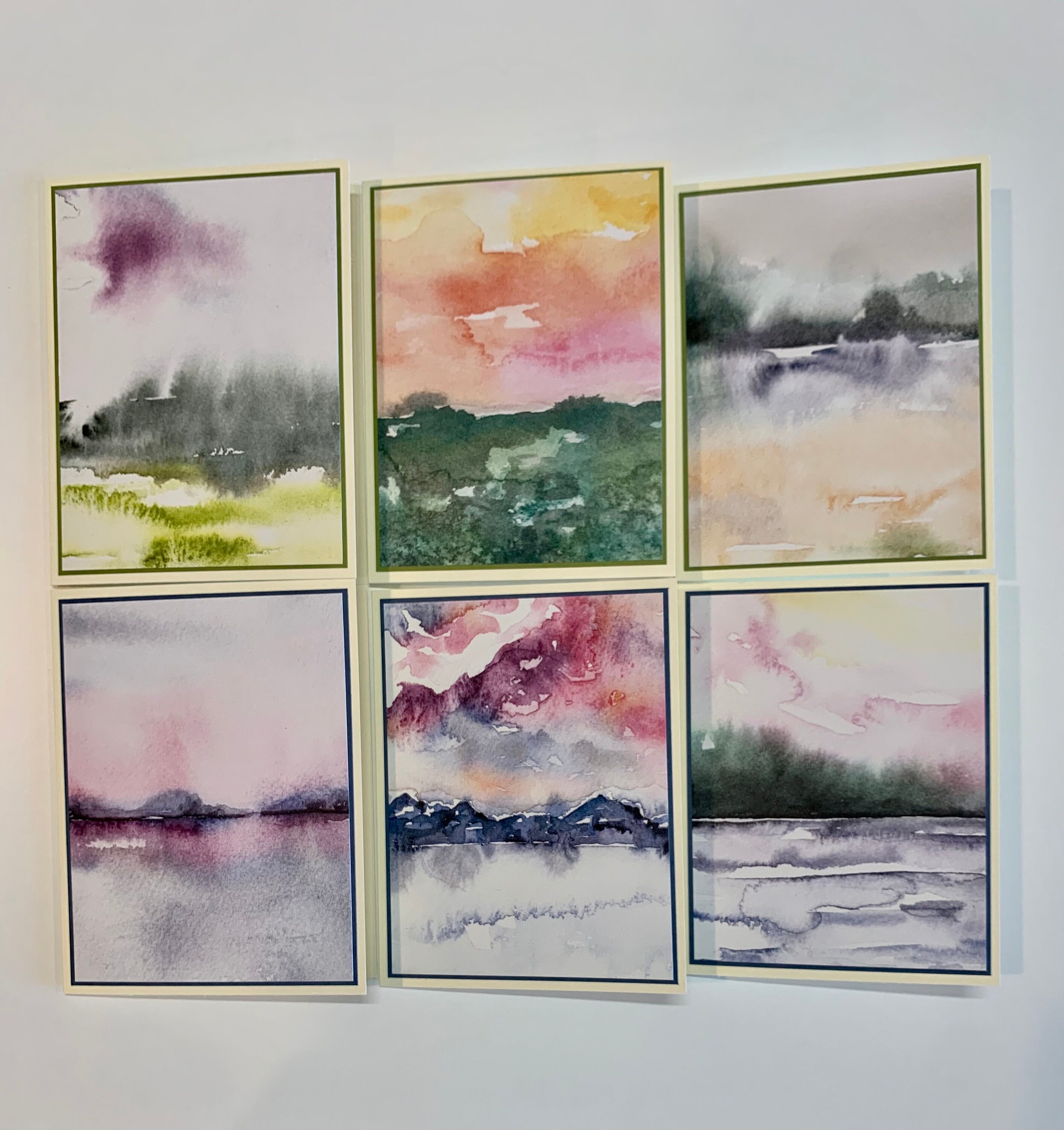 Handmade Stampin up New Horizons Designer Series Paper - Etsy