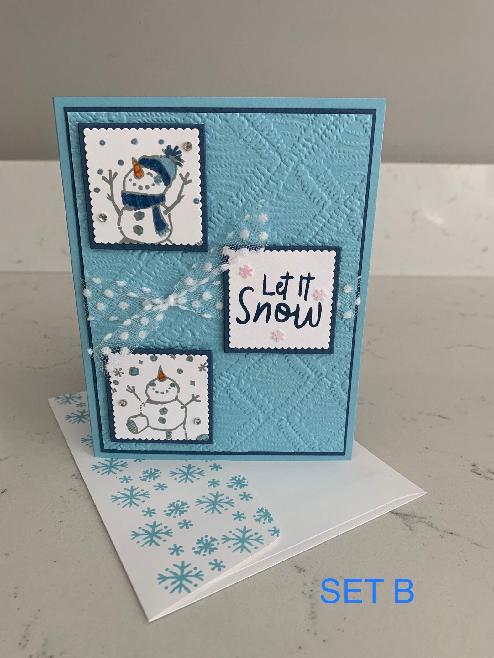 Handmade Cards Stampin’ up - Set of 6 - Merry Christmas Cards | Merry ...