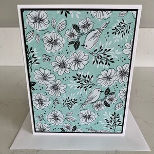 Handmade Stampin’ up Friendly Hello Designer Series Paper Notecards W ...