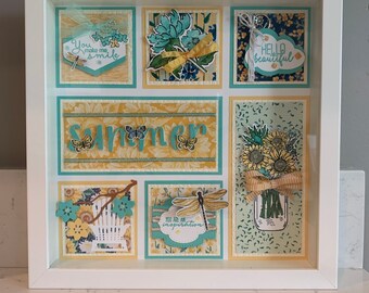Summer Shadow Box - Etsy