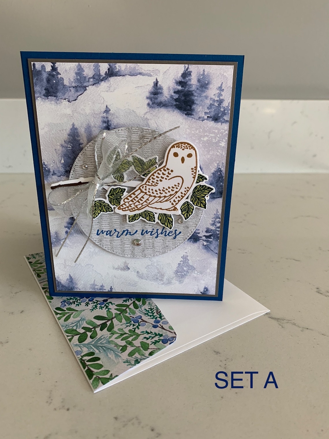 Handmade Cards Stampin up Set of 6 Winter Greeting Cards - Etsy