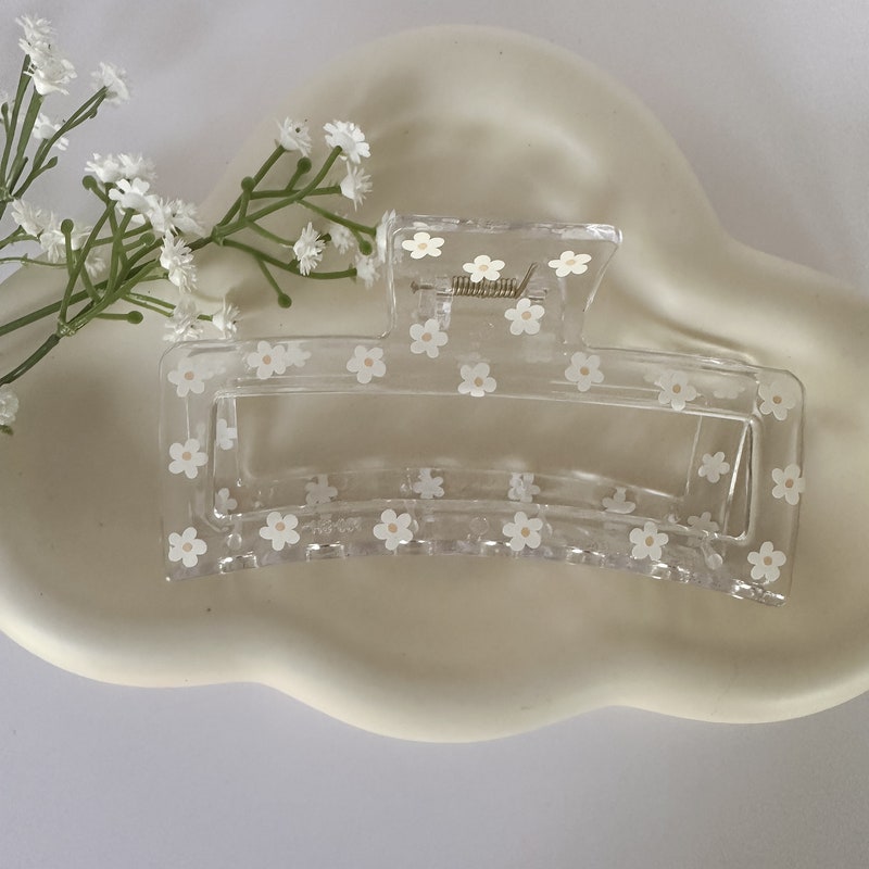 Flower Hair Clamp - Etsy