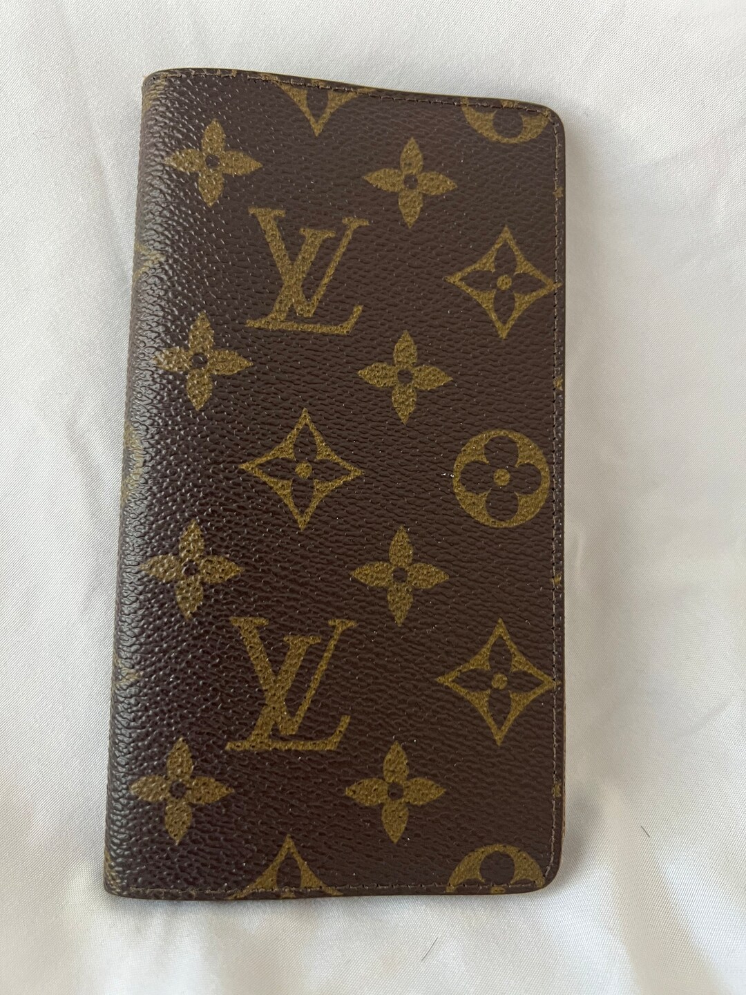 Vintage Louis Vuitton Monogram Checkbook Cover - Etsy