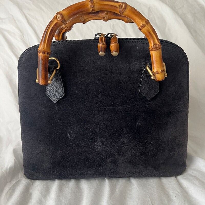 Bamboo Handle Bag - Etsy