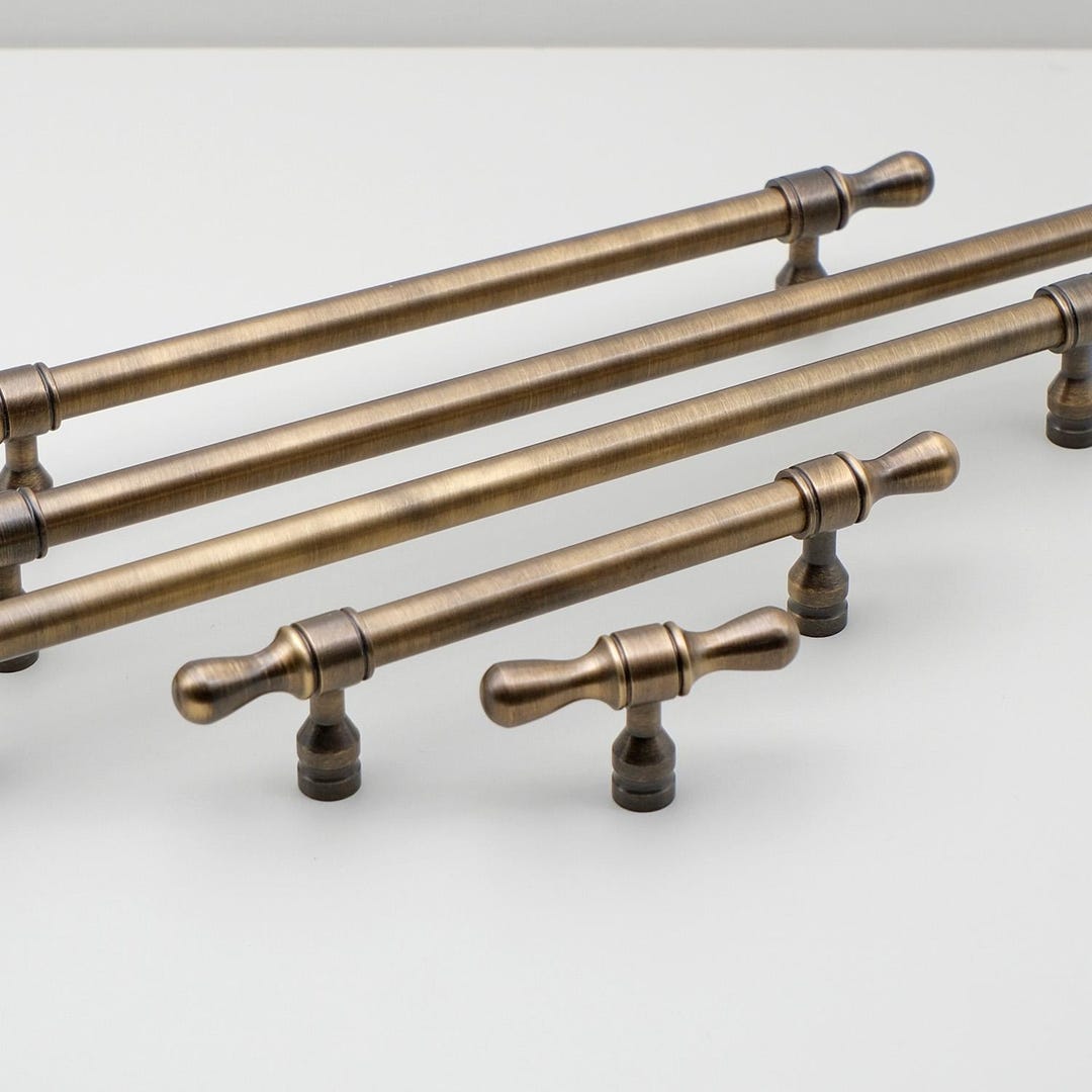Antique Brass Cabinet Pulls | Antique Gold Kitchen Pulls | Antique Brass Drawer Knobs | Antique ...