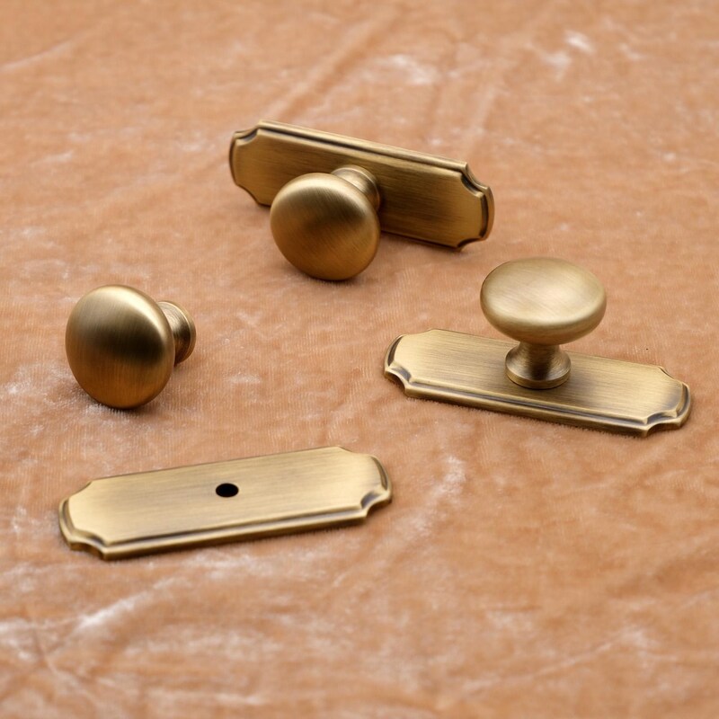 Antique Gold Backplate for Cabinets - Etsy