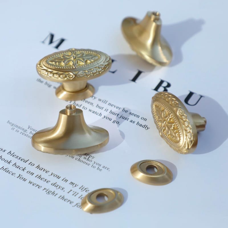 Gold Knobs - Etsy
