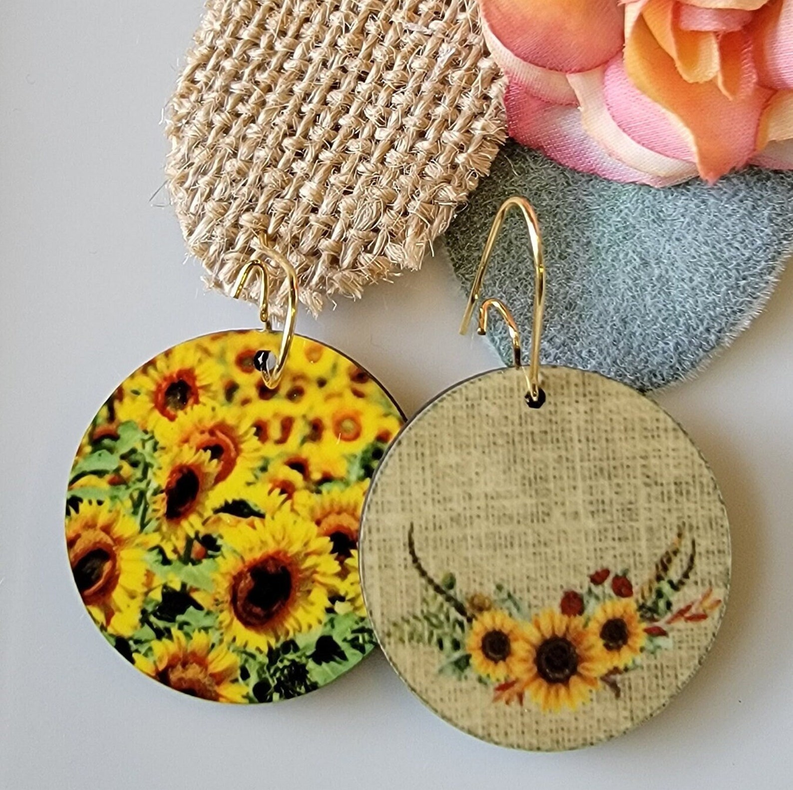 DOUBLE-SIDED / REVERSIBLE Earrings! Unique and Fun Earrings ...