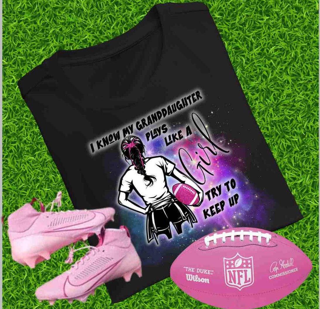 Girl Flag Football PNG - 12 Images - for T-shirts, Sublimation, DTF ...