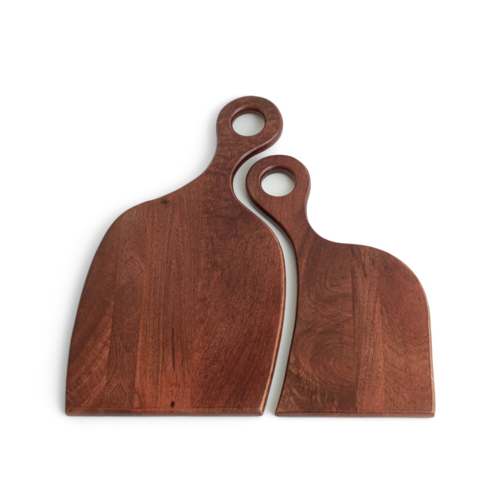 Aesthetic Living Set of 2 Romeo & Juliet Cuddle Boards, Wooden Cutting ...