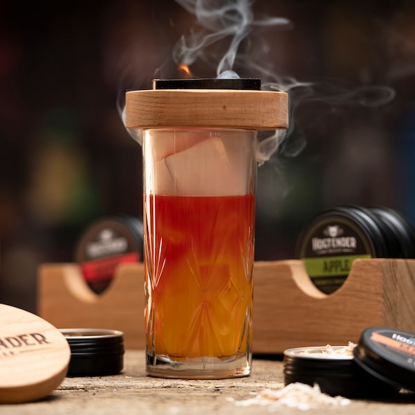 Engraved Cocktail Smoking Kit - Etsy