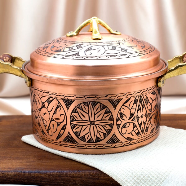 Copper Cooking Pot - Etsy