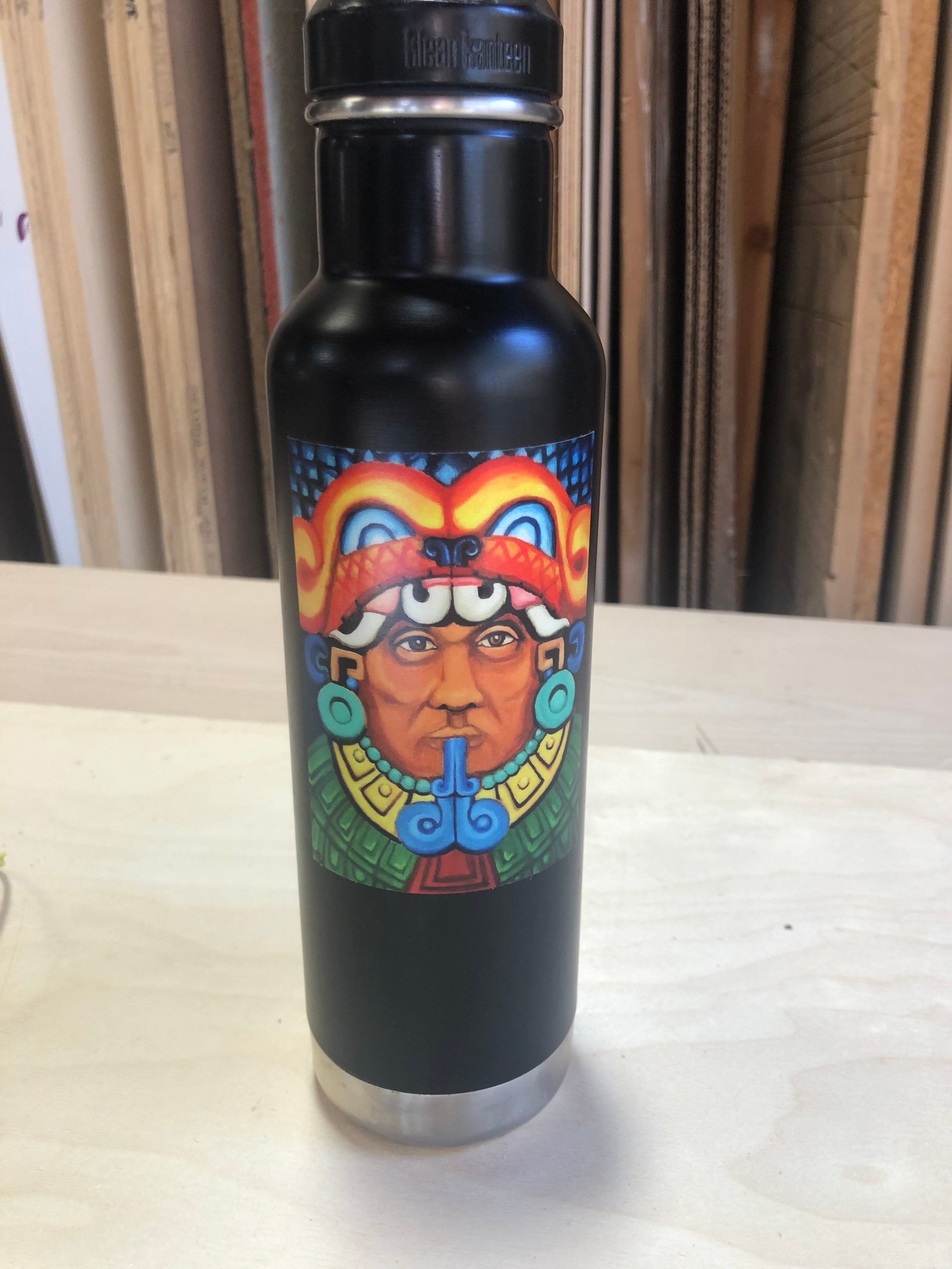 Aztec Warrior Decal Sticker - Etsy