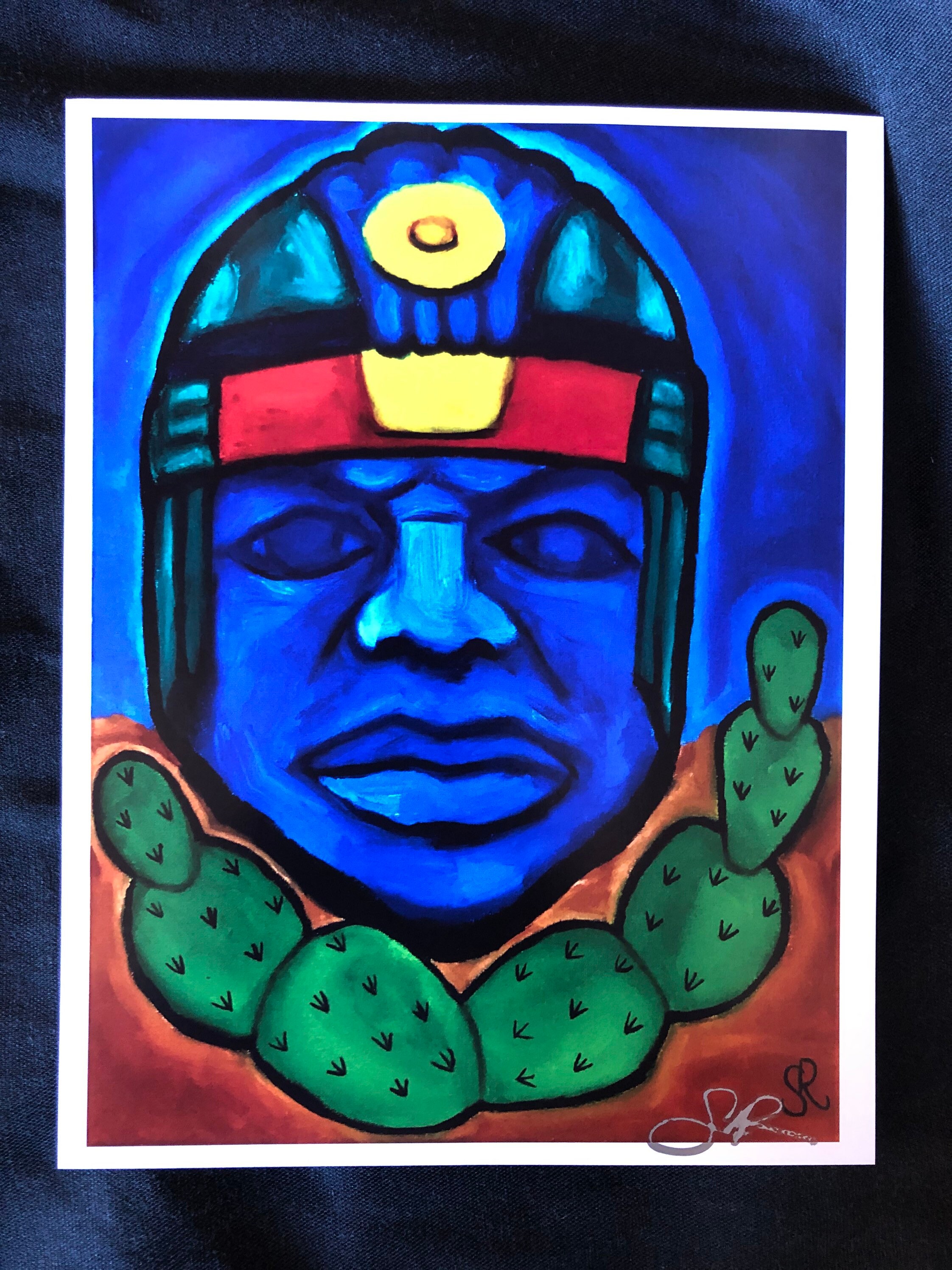Olmec Print - Etsy