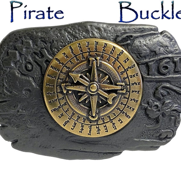 Leather Compass Belt - Etsy