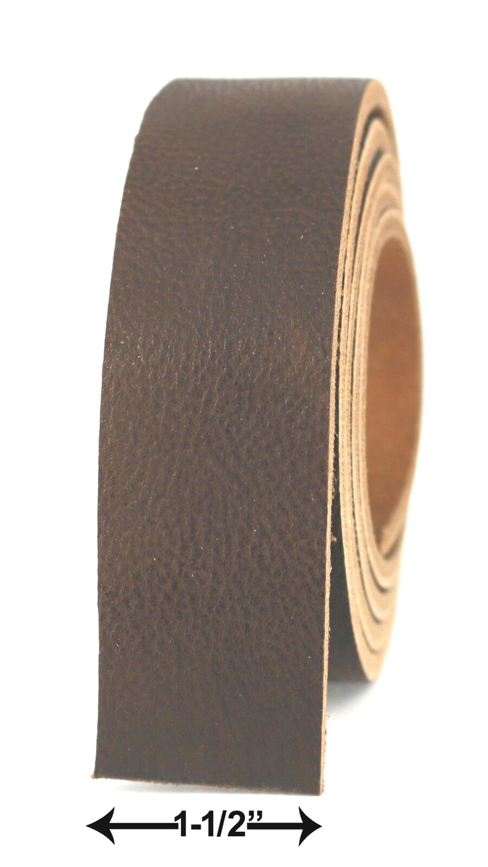 NATURAL BULLHIDE LEATHER Strips, 50"+ Long 4 Widths - Brown - Etsy