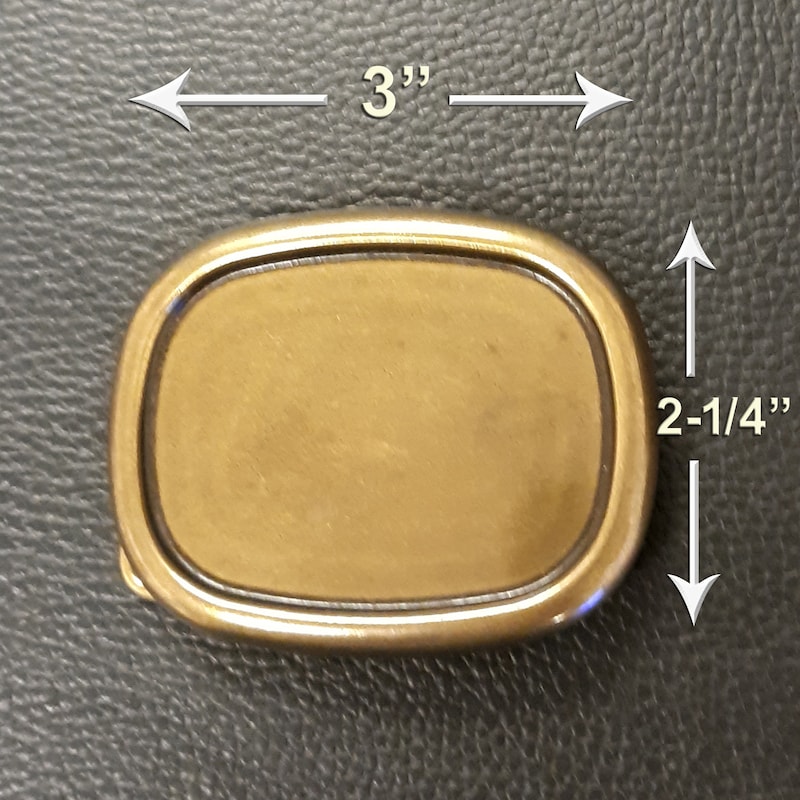 Western Belt Buckles Plain - Etsy