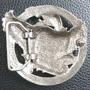 3D Flying Heart Rose Ribbon Antique Silver Valantine Belt Buckle Fits 1 ...