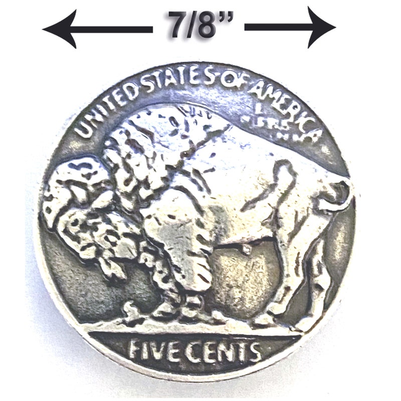 Nickel Conchos - Etsy