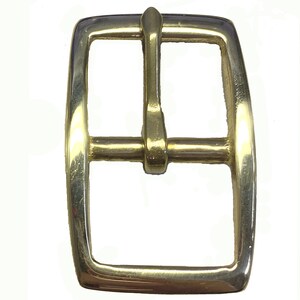 Center Bar Buckle Fits 1" Wide Straps Single Pronged (rectangular ...