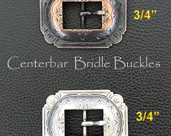 Western Center Bar Buckle - Etsy