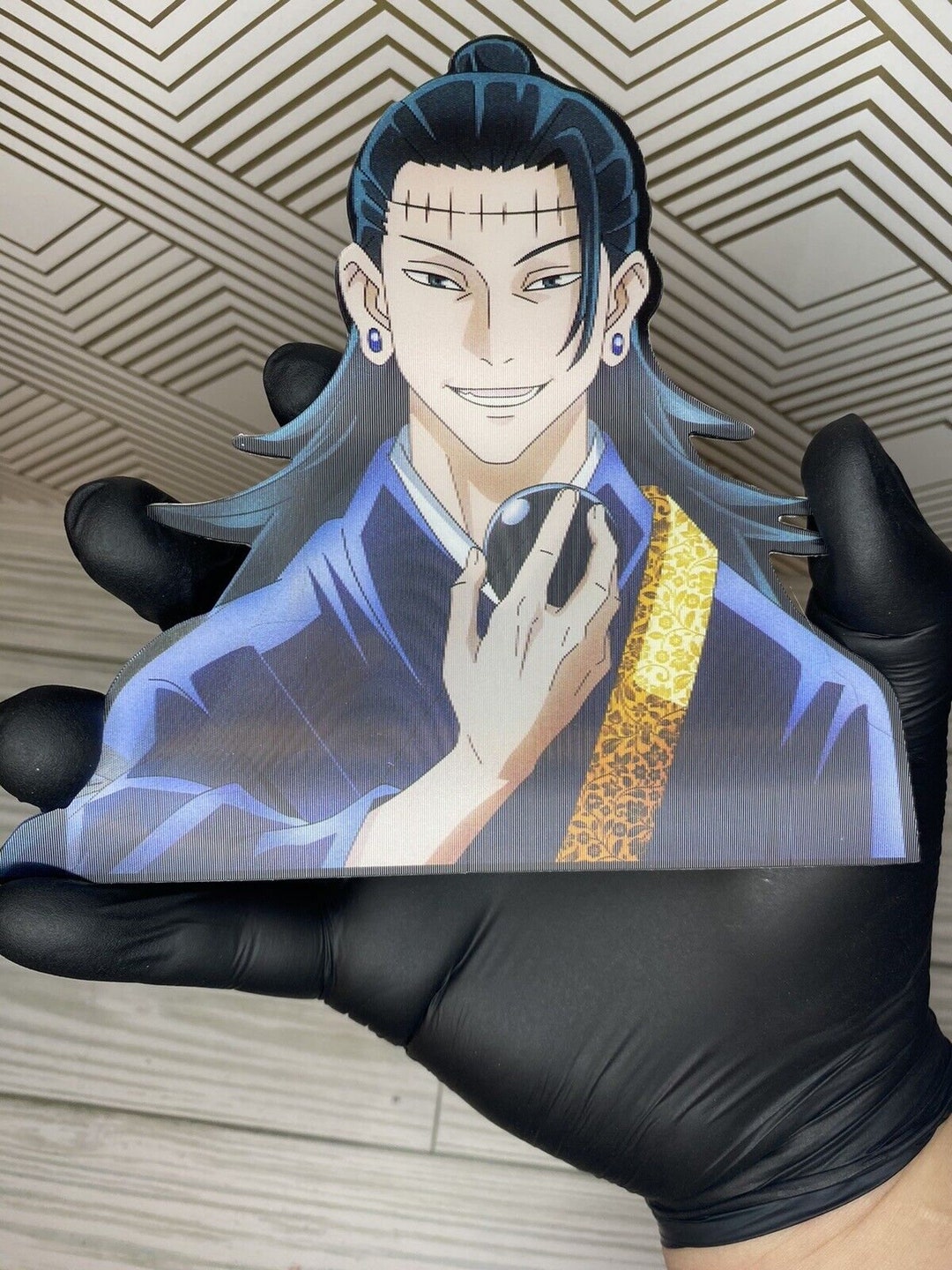 Jujutsu Kaisen Suguru Geto 3D Lenticular Motion Car Sticker Decal ...