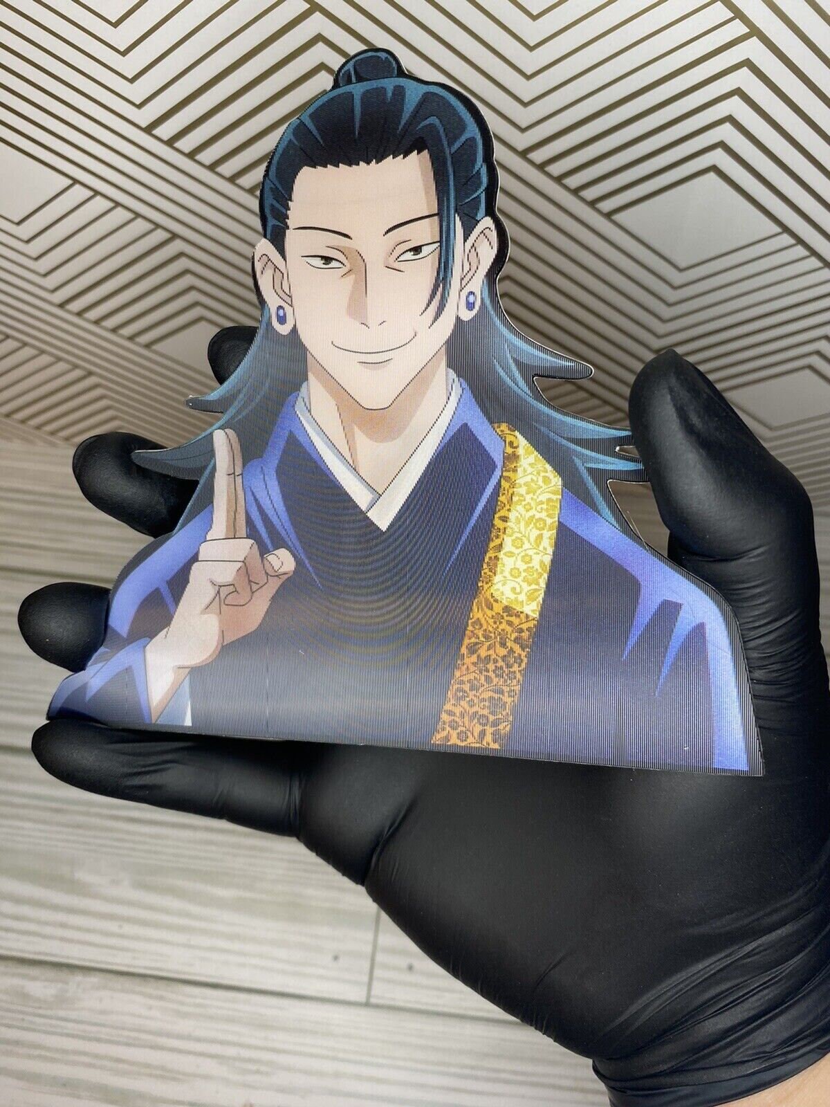 Jujutsu Kaisen Suguru Geto 3D Lenticular Motion Car Sticker Decal ...