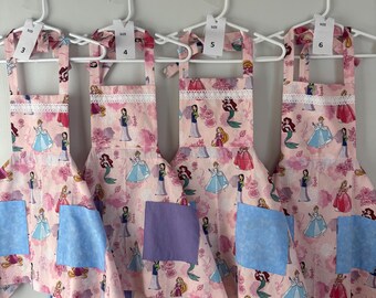 Princess Apron Disney Inspired Snow White Dress up Apron Child Kids ...