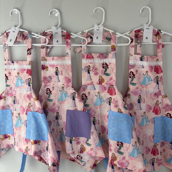 Princess Aprons - Etsy