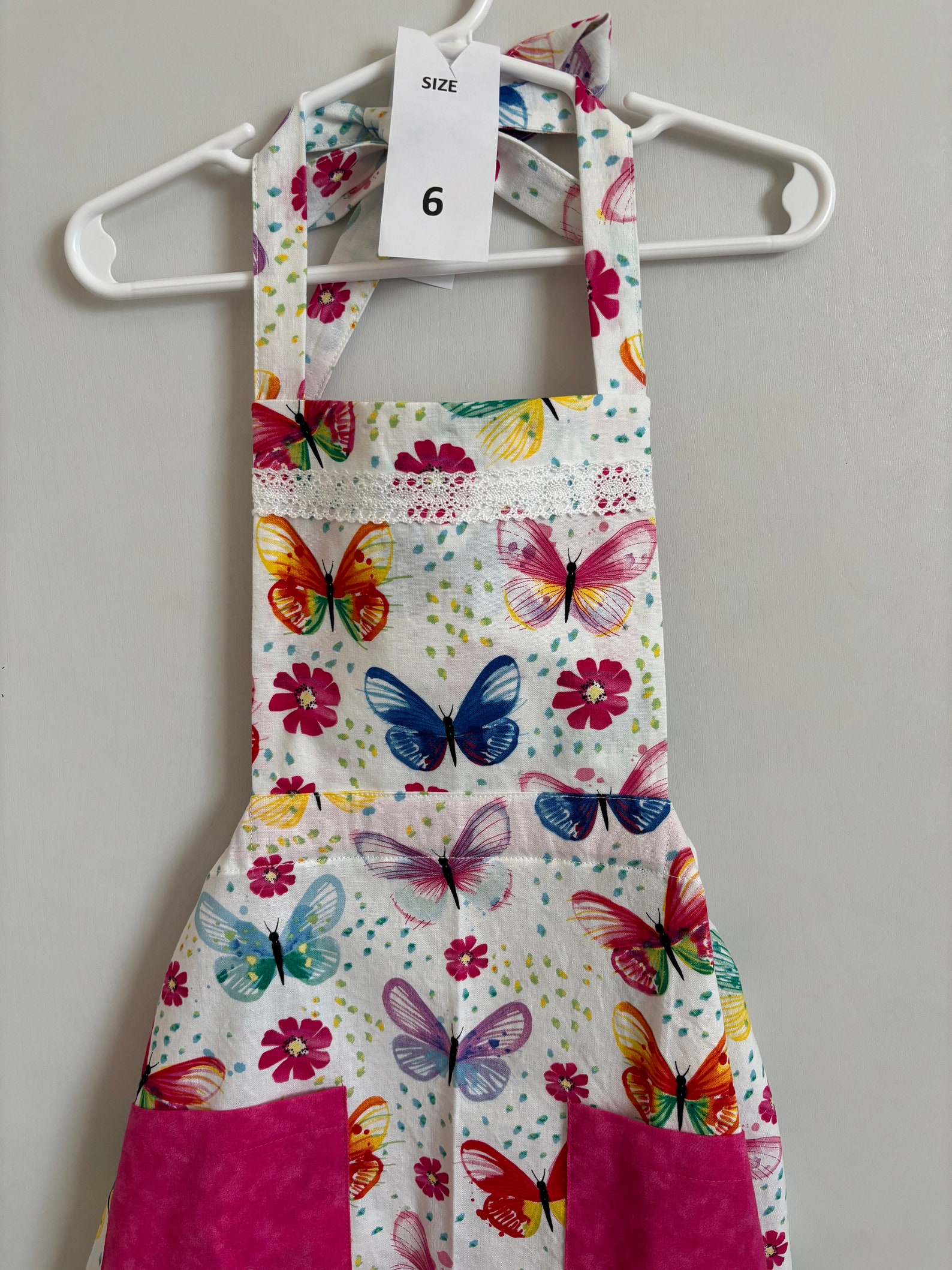 Girls Butterly Apron - Etsy