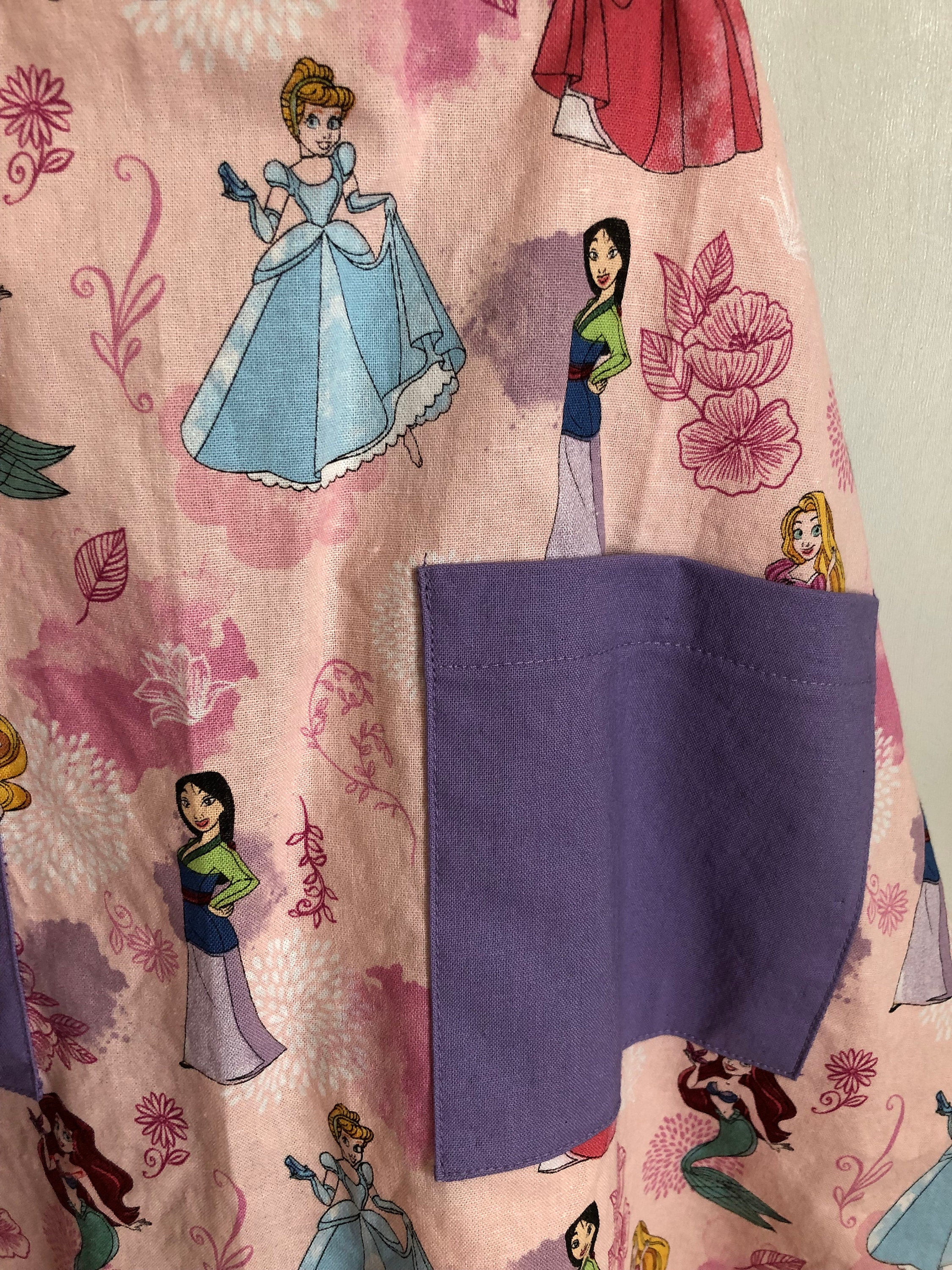 Girls Disney Princess Apron - Etsy