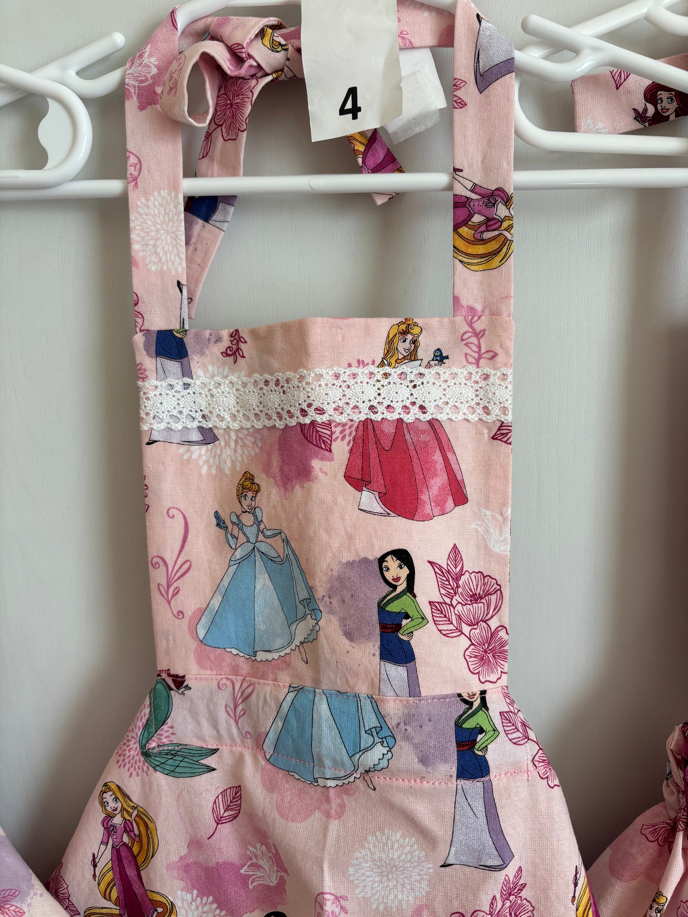 Girls Disney Princess Apron - Etsy