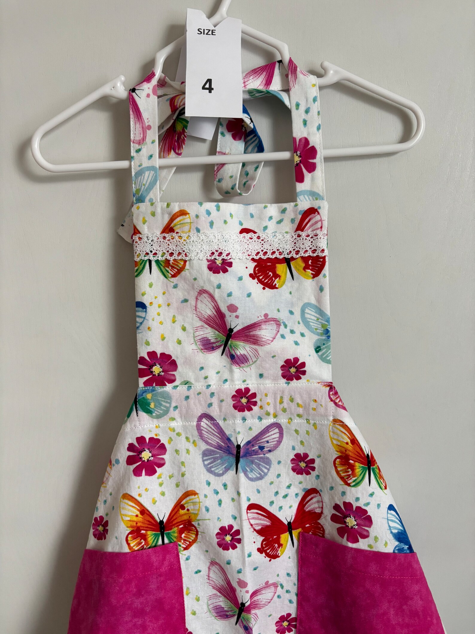 Girls Butterly Apron - Etsy