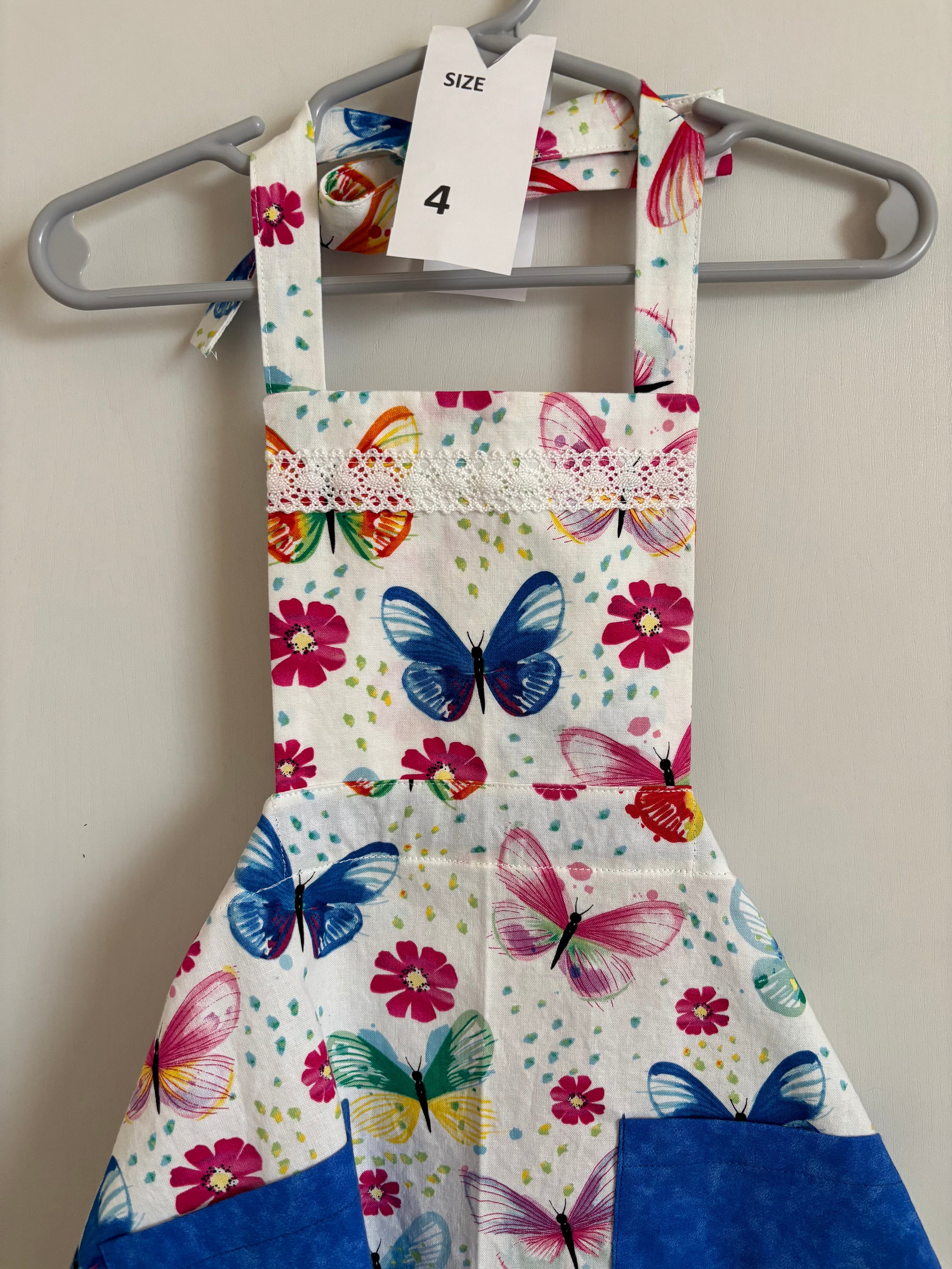Girls Butterly Apron - Etsy