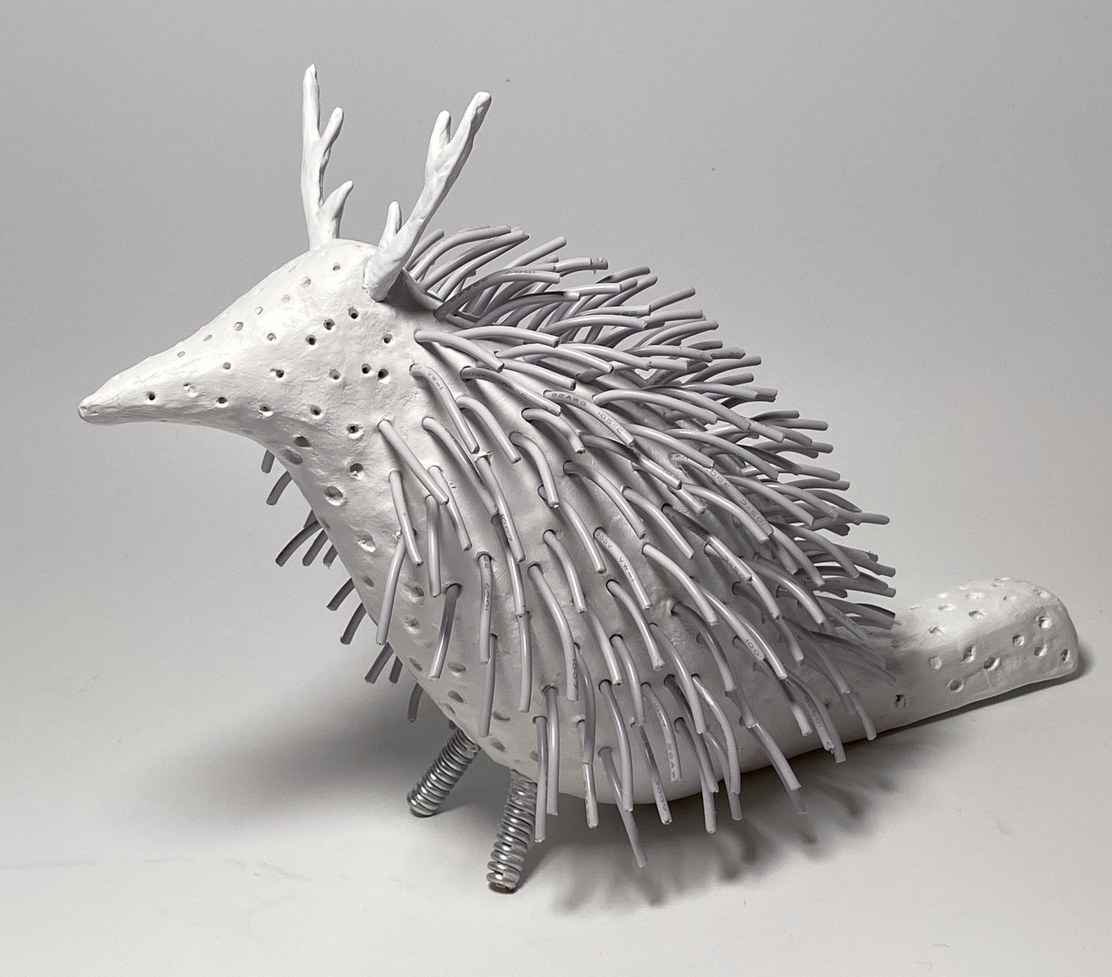 Boy/Bird Hybrid Quirky Clay Sculpture Sculpture Art Objects etna.com.pe