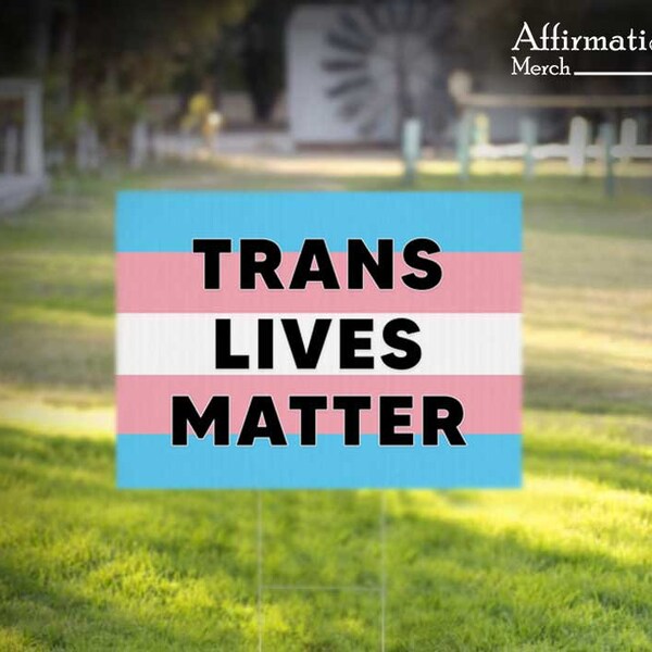 Black Lives Matter Yard Sign - Etsy